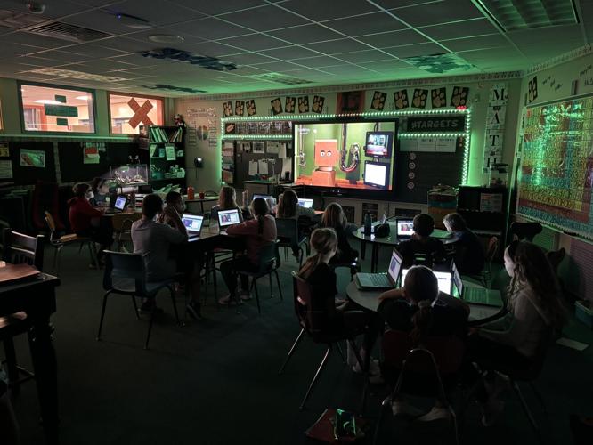 BES fourth graders explore coding and robotics | Education ...