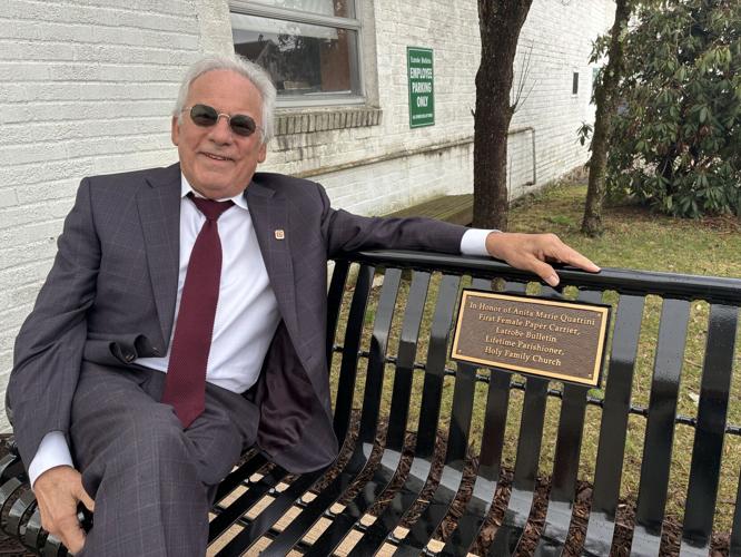 ‘Most popular Quatrini’ Anita memorialized with bench outside Bulletin ...