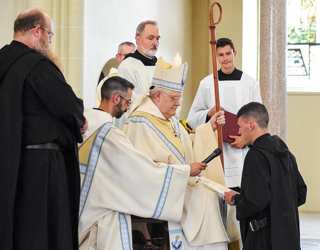 St. Vincent monk professes solemn vows | Lifestyles ...