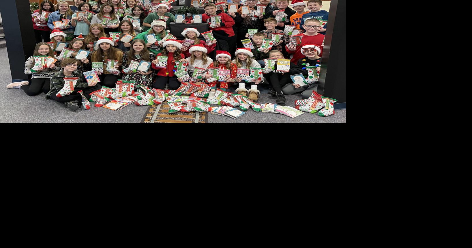 BES students donate Christmas stockings | Education ...