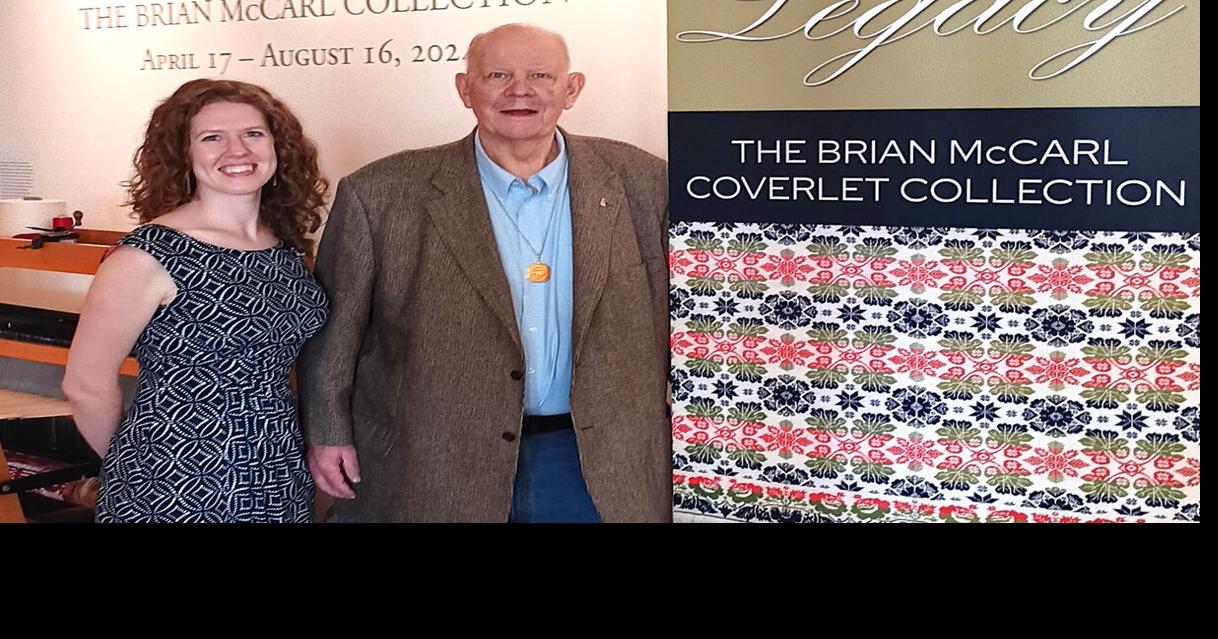 McCarl Coverlet Gallery exhibit featured in national newsletter ...