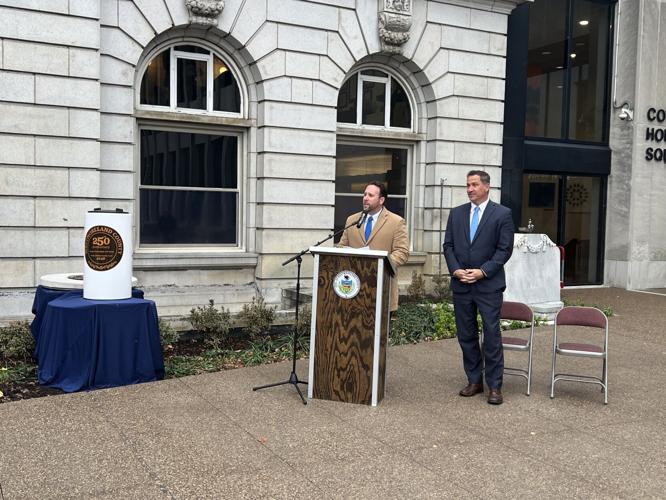 Time capsule buried as part of county's 250 commemoration | Local News ...