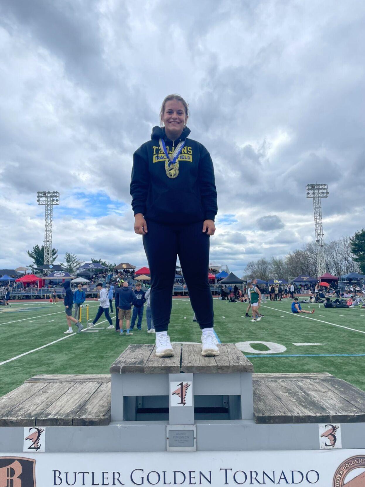 Derry Area’s Mazzoni breaks meet record as Trojans compete at Butler ...