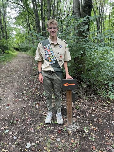 Going the extra mile: New Eagle Scout improves cross-country course ...