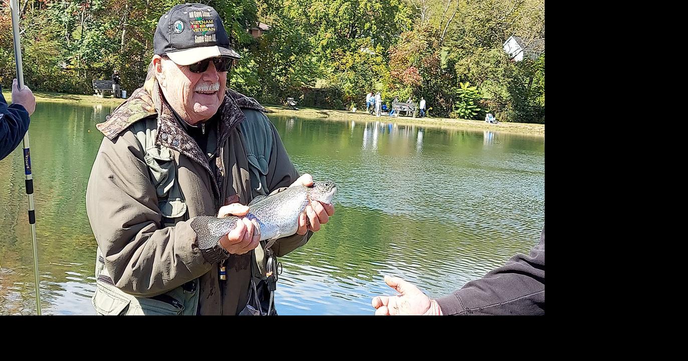 Military veterans enjoy rewarding day of trout fishing | Local News ...