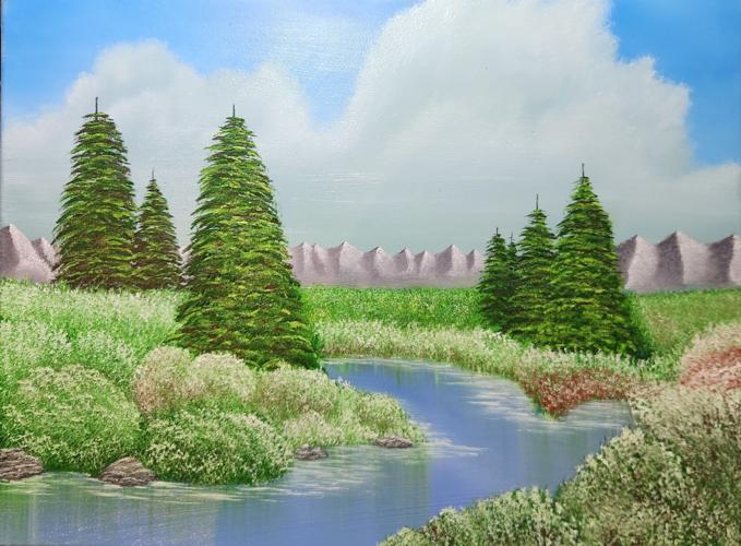 Derry artist paints ‘How I am seeing the world’ | Local News ...