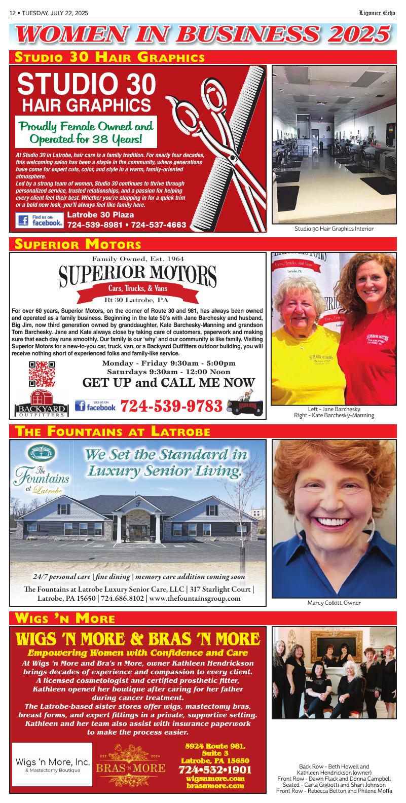 Page E_001 | The Ligonier Echo | latrobebulletinnews.com