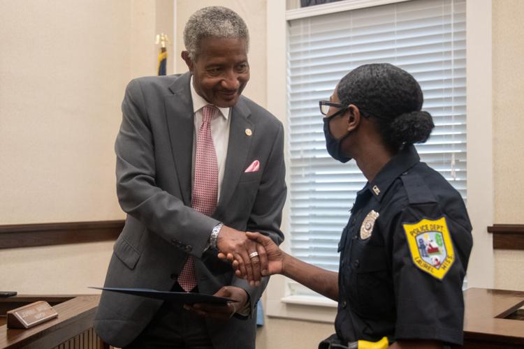LPD honors first woman SRT officer, firefighter | News | leader-call.com