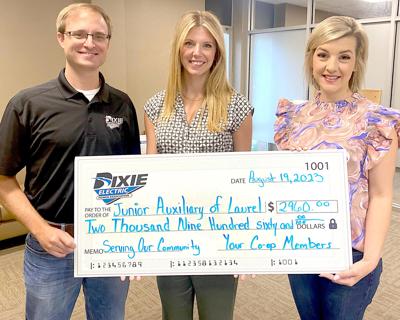 Dixie Electric donates to Junior Auxiliary | Business | leader-call.com