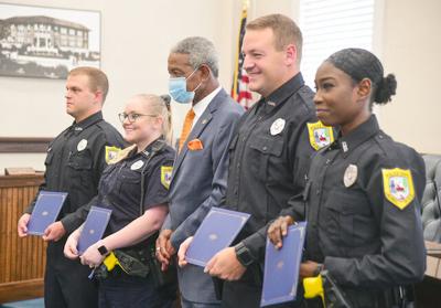 Four new LPD officers sworn in | News | leader-call.com