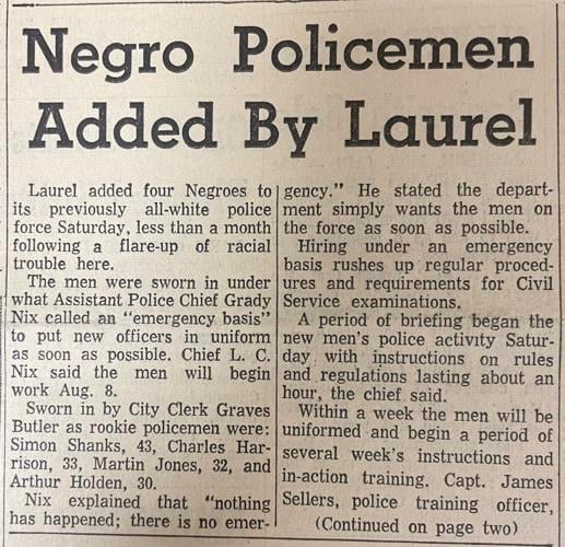 STATE OF THE CITY: LAUREL POLICE DEPT. | Free News | leader-call.com