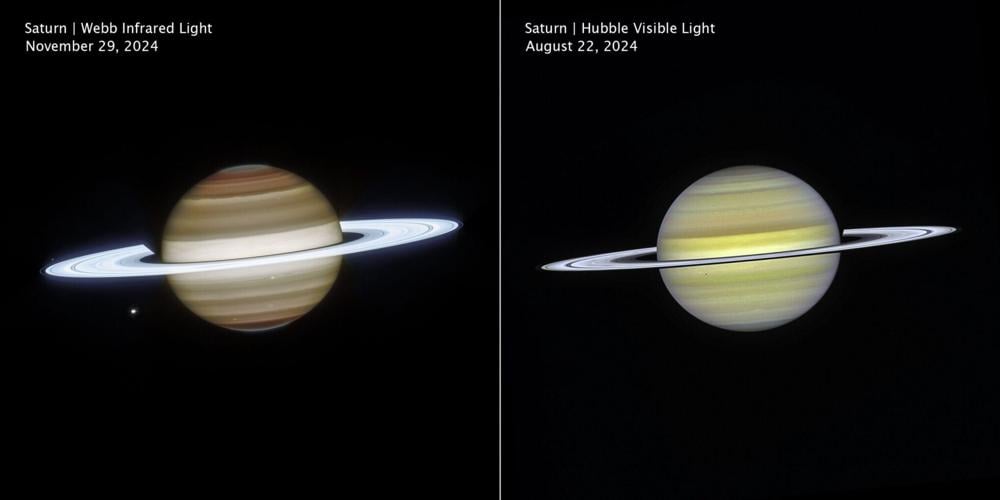 Space scientists unveil spectacularly detailed looks at Saturn ...