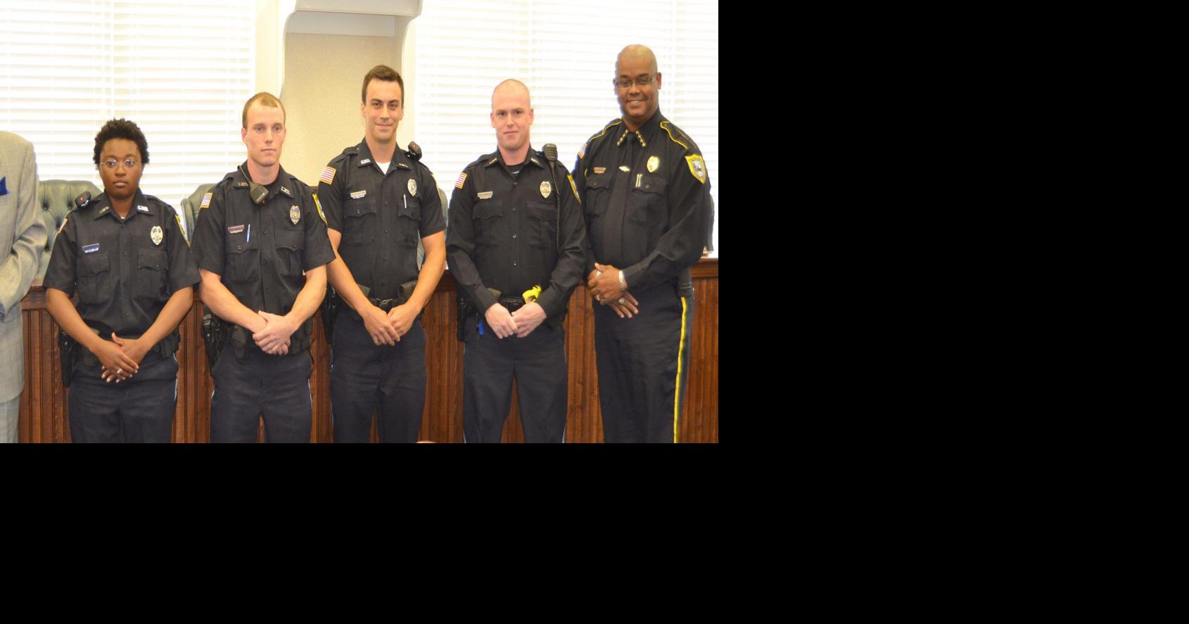 Laurel police introduce 4 officers | Local News | leader-call.com