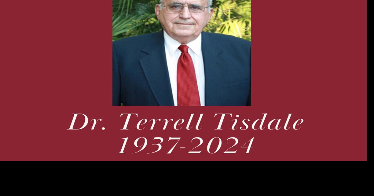 Funeral arrangements for former JCJC President, Dr. Terrell Tisdale ...