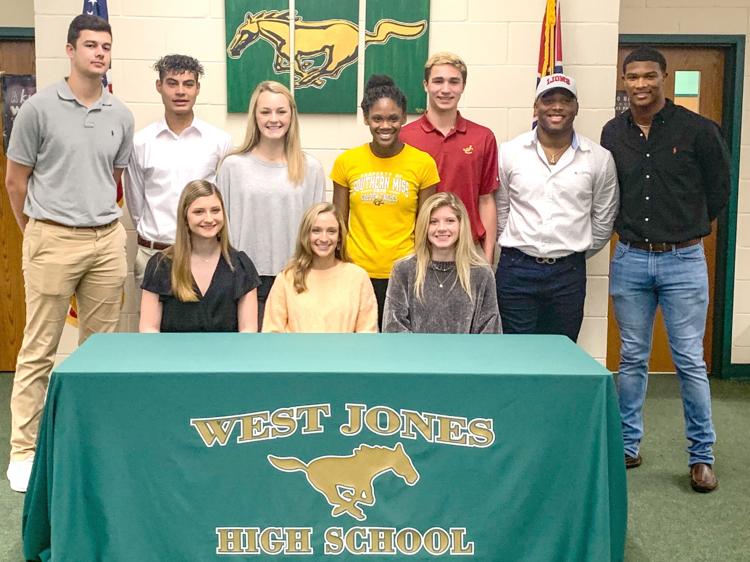 West Jones signees | Sports | leader-call.com