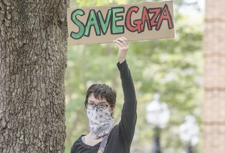 Pro-Palestine protest at USM peaceful, short | Free News | leader-call.com