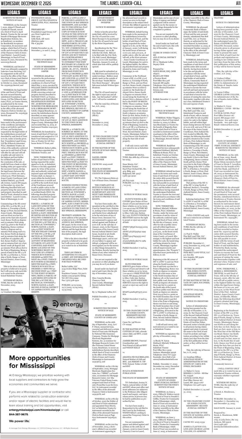 Page A11 | e-Edition | leader-call.com