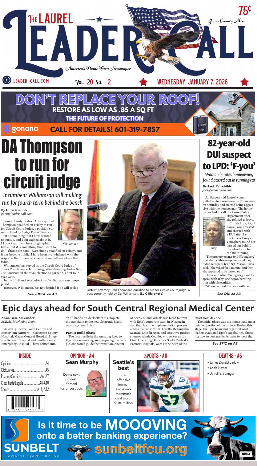 Page A01 | e-Edition | leader-call.com