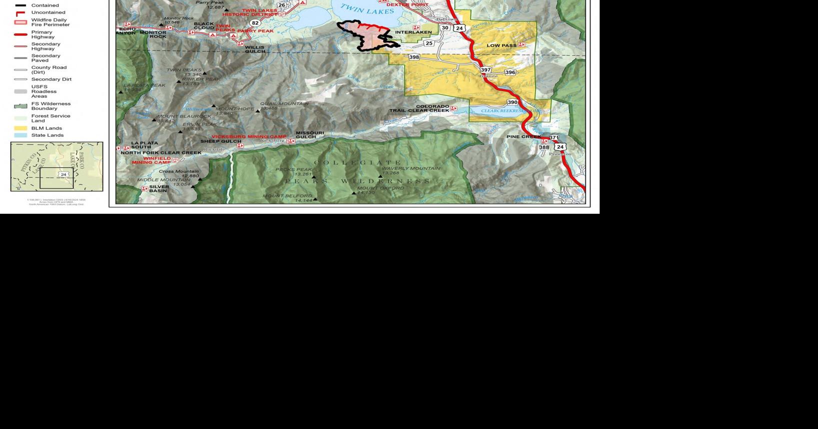 Interlaken Fire activity contained to shoreline | Local News ...