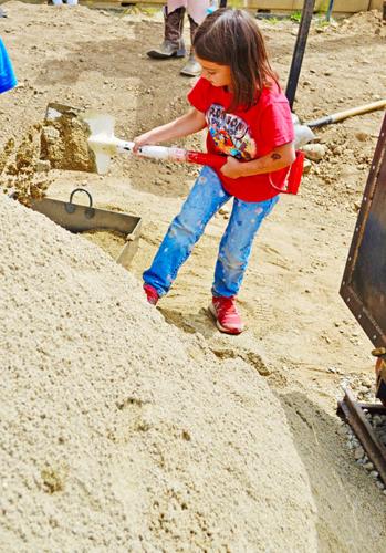 Youngsters compete in age groups in hand-mucking | Leadville Life ...