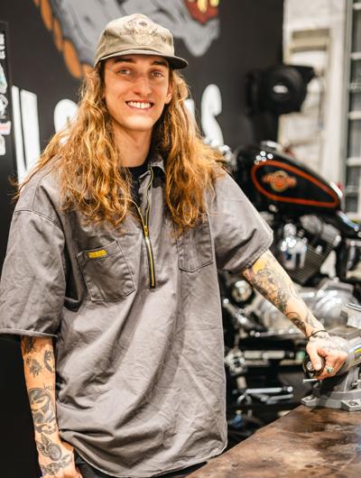 Custom motorcycle artist Kevin Black of Coldtooth Customs | Business ...