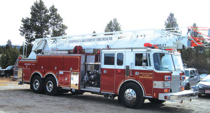 Fire department now has new ladder truck | Local News | leadvilleherald.com
