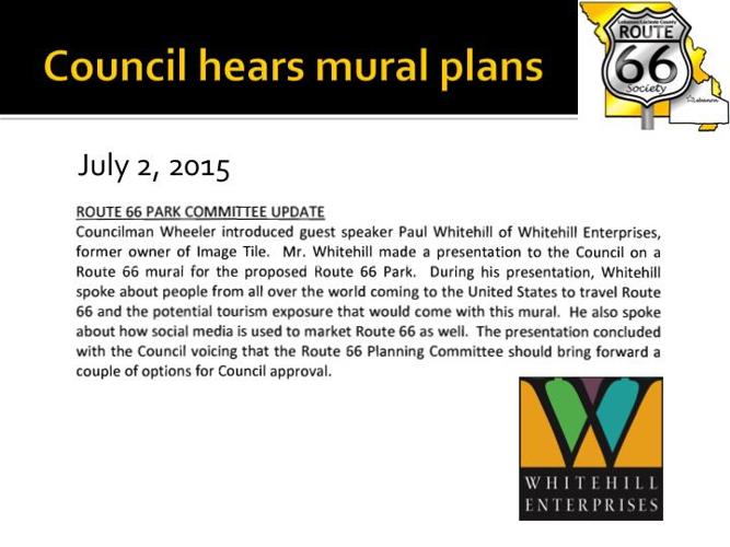 Story of the Route 66 Mural Project in slides | Today's 66 ...