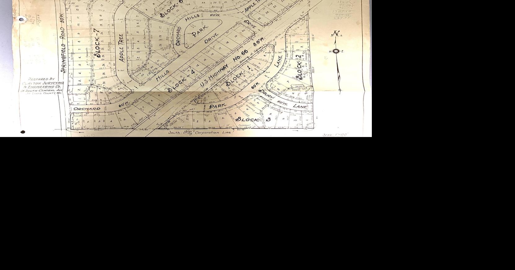 Proposed Orchard Hills Subdivision plat map | Maps | lebanonroute66.com