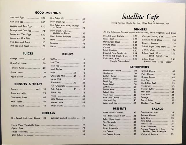 Remembering the Satellite Cafe | Yesterday's 66 | lebanonroute66.com