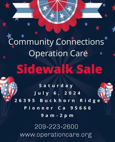 Operation Care Community Connection Sidewalk Sale | Calendar | ledger.news