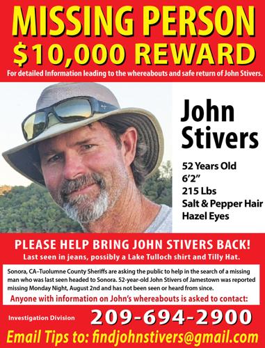 Missing Person: John Stivers — $10,000 Reward Offered | News | ledger.news