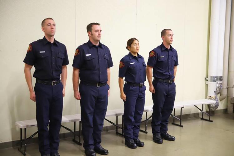 AFPD Honors Four at Badge Pinning | News | ledger.news