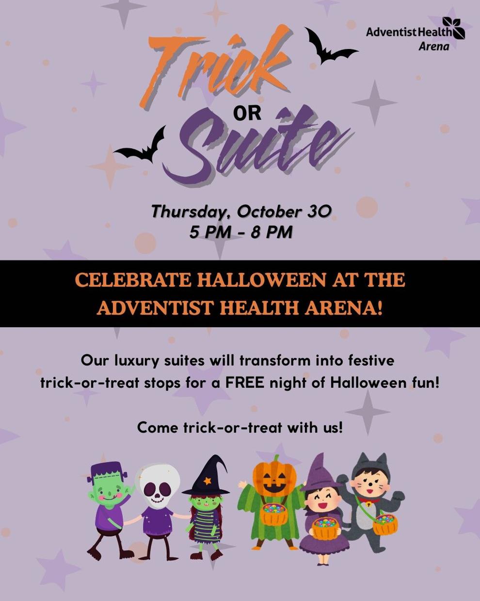 “Trick or Suite”: Adventist Health Arena Opens Luxury Suites for ...