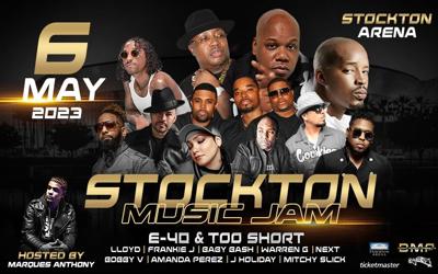 Stockton Music Jam Returns with E40 and TOO SHORT — May 6, 2023 | On ...