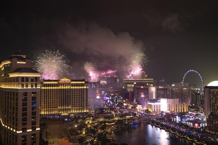 LAS VEGAS RINGS IN 2026 WITH EXOSPHERE COUNTDOWN, FIREWORKS, AND FIRST ...