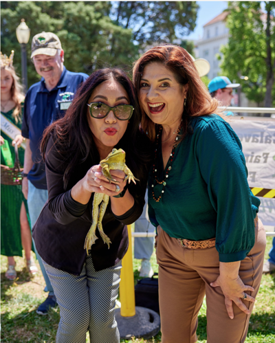 The ribbit-ing results are in for the 49th Annual Capitol Frog Jump ...