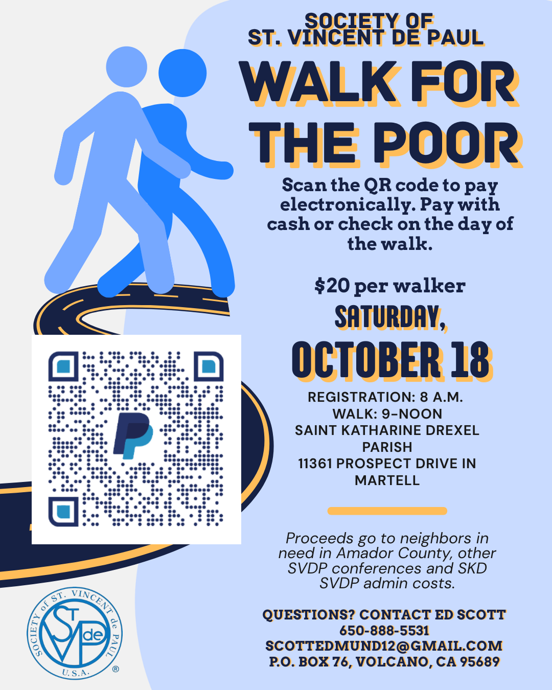 Society of Saint Vincent de Paul Hosts Annual Walk For the Poor to ...