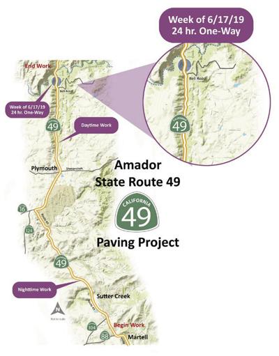 Paving To Begin On State Route 49 In Amador County | News | ledger.news