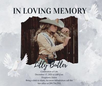 Celebration of Life for Lilly Butler to be held Sunday, December 17 ...