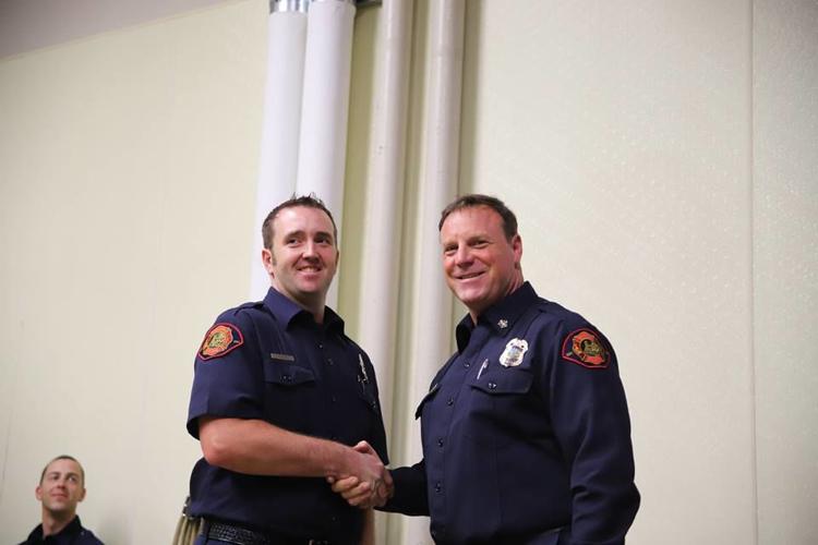 AFPD Honors Four at Badge Pinning | News | ledger.news