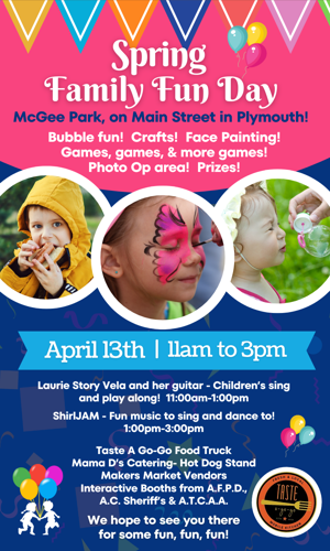 Spring Family Fun Day — Saturday, April 13 | On the Vine | ledger.news