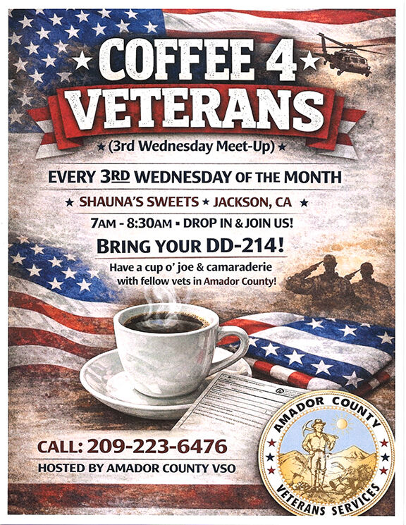 Coffee 4 Veterans — Every Third Wednesday of the Month | Calendar ...