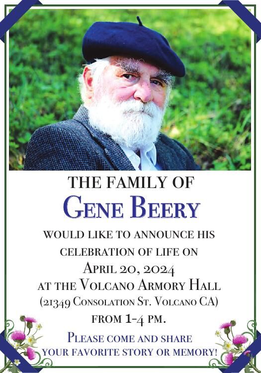In Memory: Eugene (Gene) Brian Beery | Obituaries | ledger.news