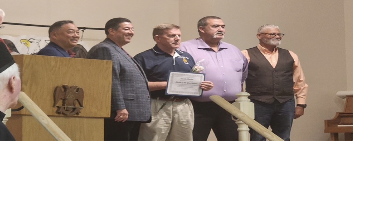 Ken Mackey Receives Mason of the Year Award | Roots | ledger.news