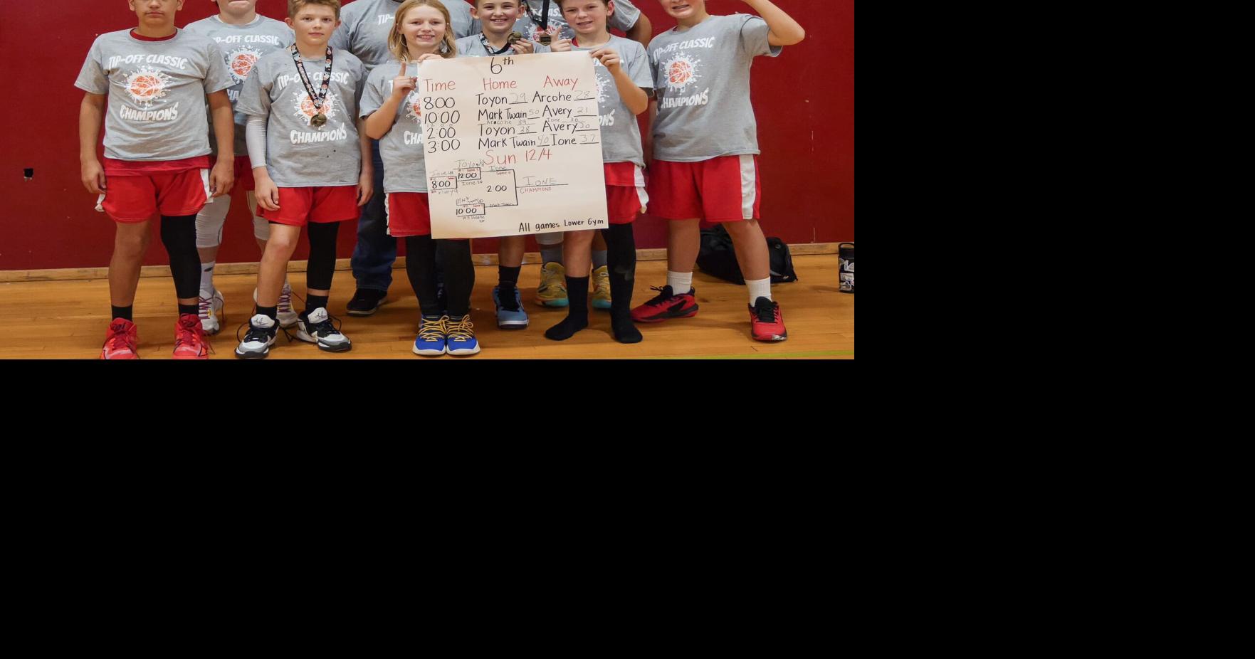 Ione sixth grade boys basketball team opens season with tournament ...