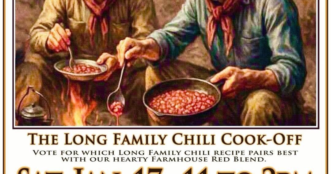 The Long Family Chili Cook-off with the Slade & Elky Show — Saturday ...