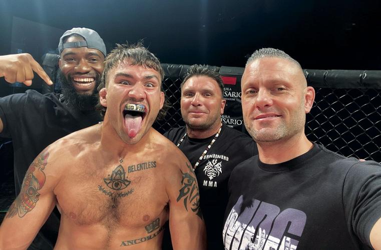 ‘Big Firi’ claims second MMA belt | In the Game | ledger.news