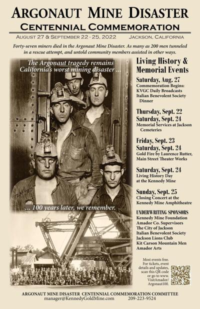 Argonaut Mine Disaster Centennial Commemoration: Memorial Graveside ...