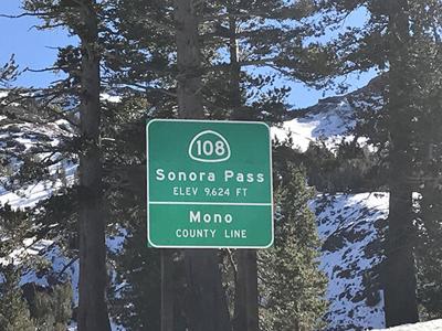 Caltrans: Sonora Pass (Highway 108) Open to Kennedy Meadows | News ...