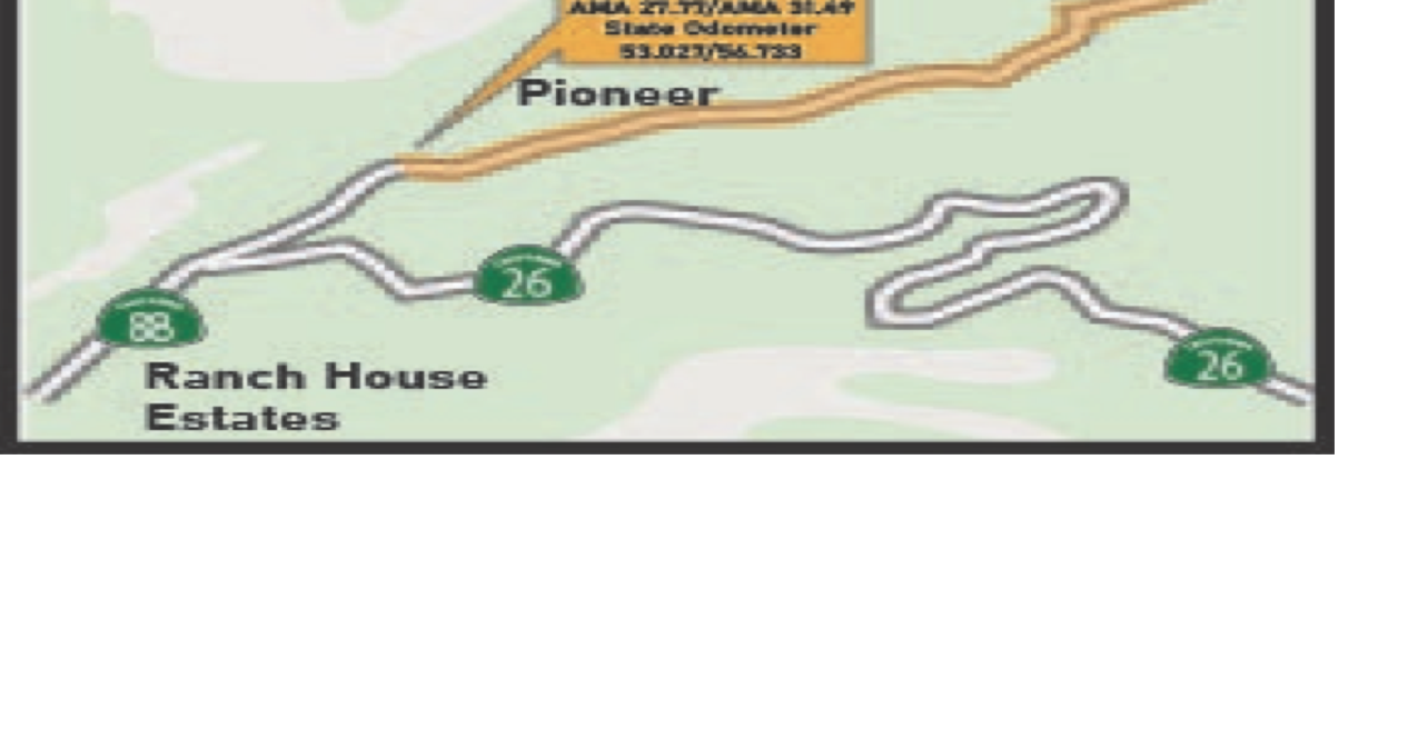 Caltrans To Begin Drainage Improvement Project On State Route 88 in ...